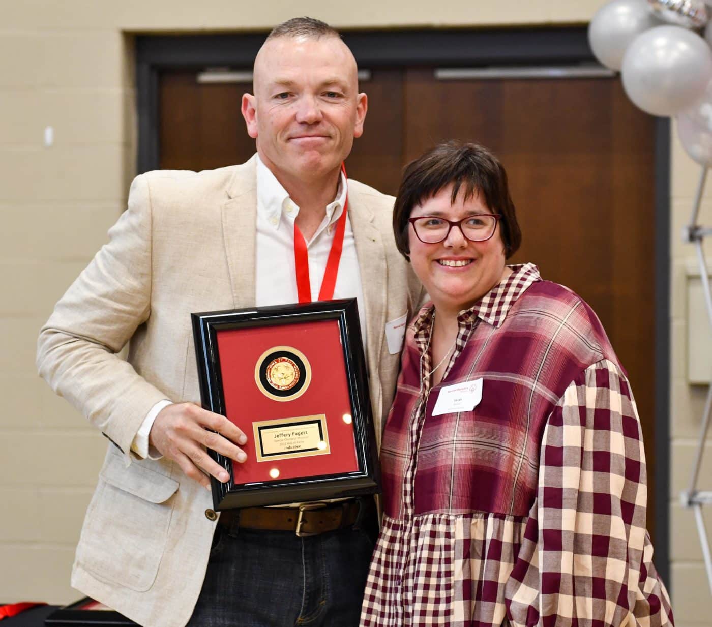 Hall Of Fame Jeff Fugett With Sarah Byland | Special Olympics Missouri