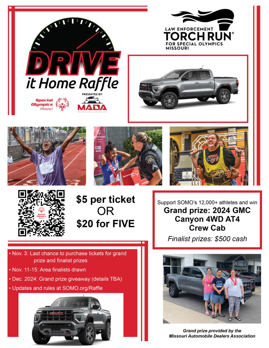 Drive It Home Raffle | Special Olympics Missouri