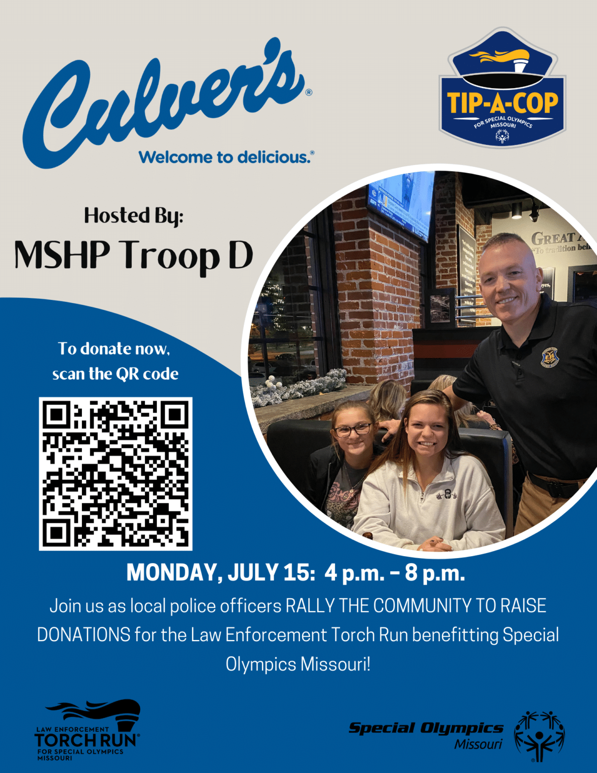 MSHP Troop D Tip-A-Cop | Special Olympics Missouri